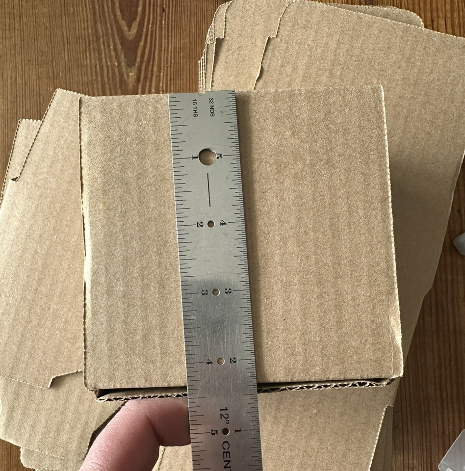 Small Cardboard Shipping Boxes -Bundle of 15- Approx 4-1/2 x 4-1/2 x 2 ...