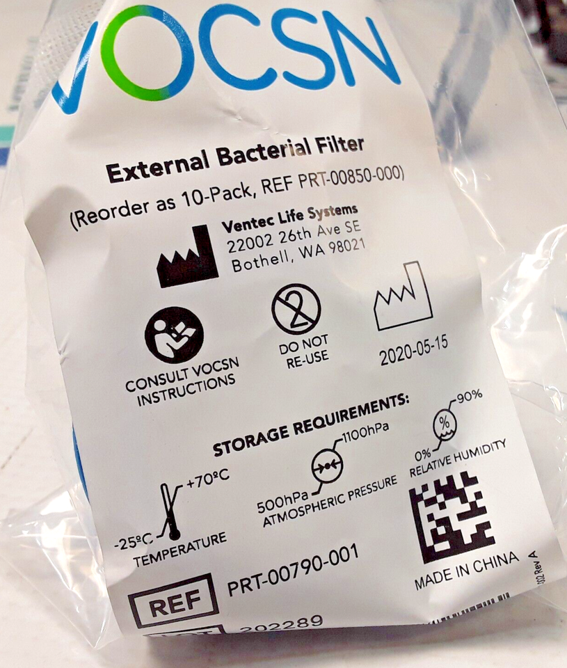 PRT-00850-000 - VOCSN - EXTERNAL BACTERIAL FILTERS - 10-PACK - NEW | eBay