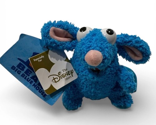 Tutter Mouse, Bear In The Big Blue House 6” Plush Vintage Disney Jim ...