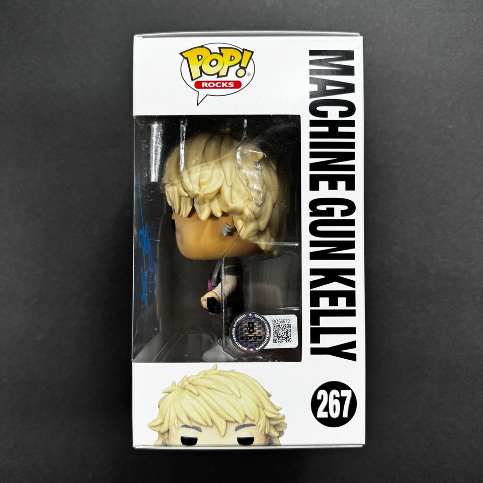 Machine Gun Kelly MGK Signed Autographed Funko Pop #255 BAS Beckett COA ...