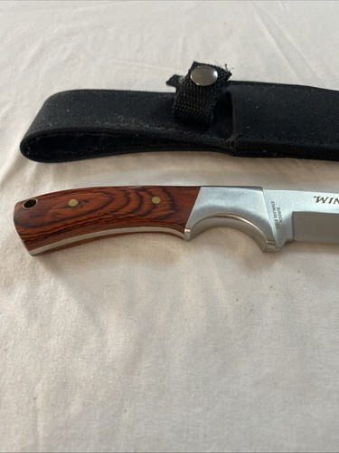 8” Winchester Surgical Stainless Fixed Blade Wooden Handle Knife