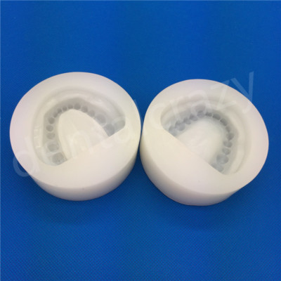 2pc/set Dental Plaster Model Mold Mould of Edentulous Jaw Complete ...