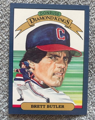 1986 Donruss #12 Brett Butler Cleveland Indians Baseball Card | eBay
