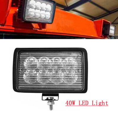 40W LED Work Light Cab Driving Lamp Flood For Case IH New Holland ...