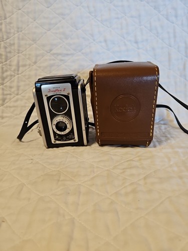 Kodak Duaflex II Camera 620 film Kodar Lens KodaColor With Case Black ...