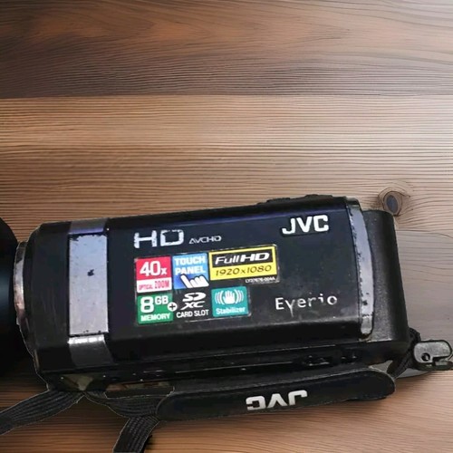 JVC EVERIO GZ-HM450RU8GB Full HD Camcorder 40x Optical Zoom Touchscreen ...