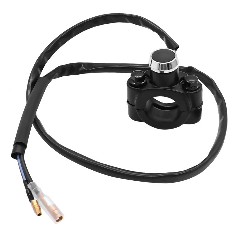 7/8" 22mm Aluminum Motorcycle ATV Horn Kill Switch Button Electric ...
