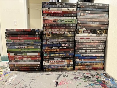 70 Wholesale lot dvd movies assorted bulk Free Shipping Video Dvds ...