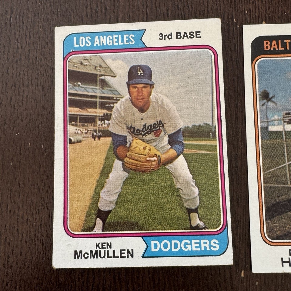 1974 Topps Baseball 12 Card Lot Cesar Tovar Duffy Dyer Toby Harrah Gene ...