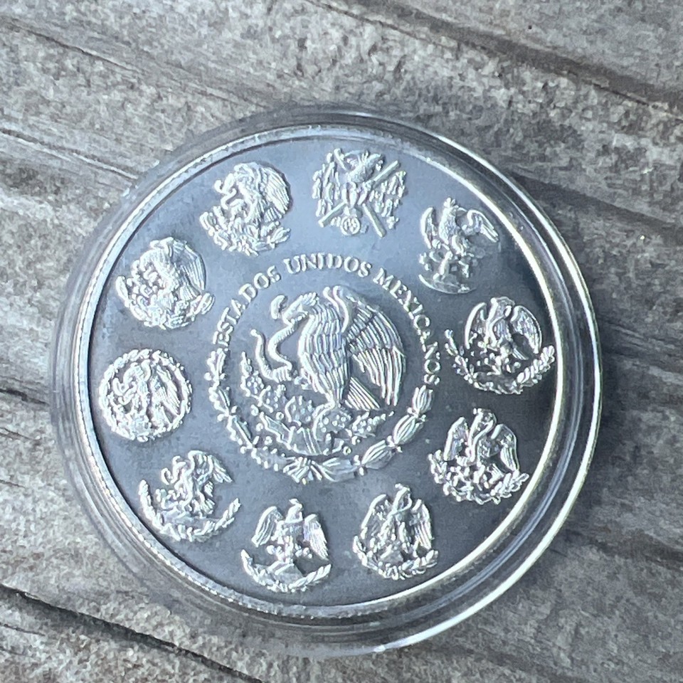 2002 1 Oz 999 SILVER MEXICO Libertad Pura Plata Coin Limited Mint | eBay