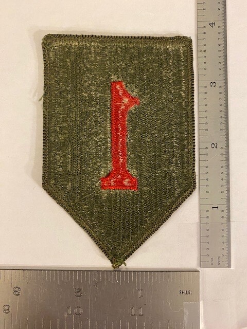 ORIGINAL/AUTHENTIC US Army 1st Infantry Division Patch | eBay