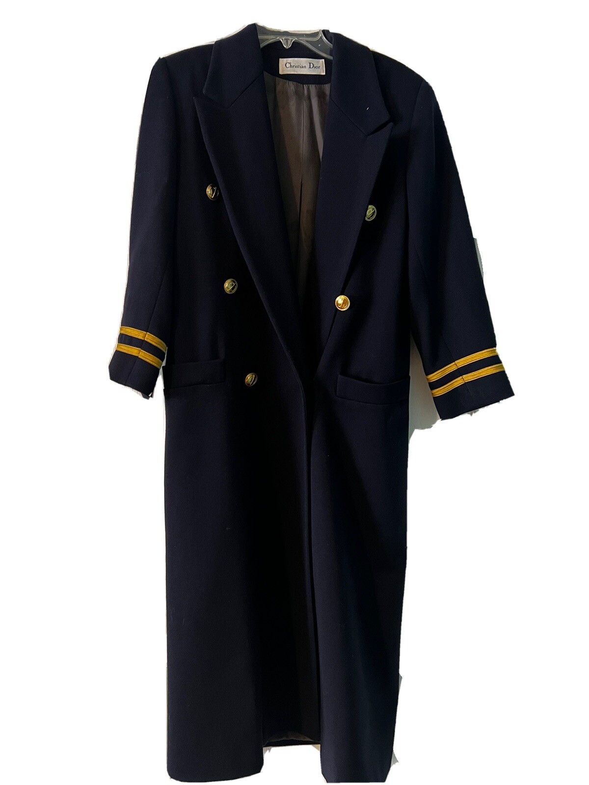 Vintage Christian Dior Nautical Double Breast Jacket - Gem