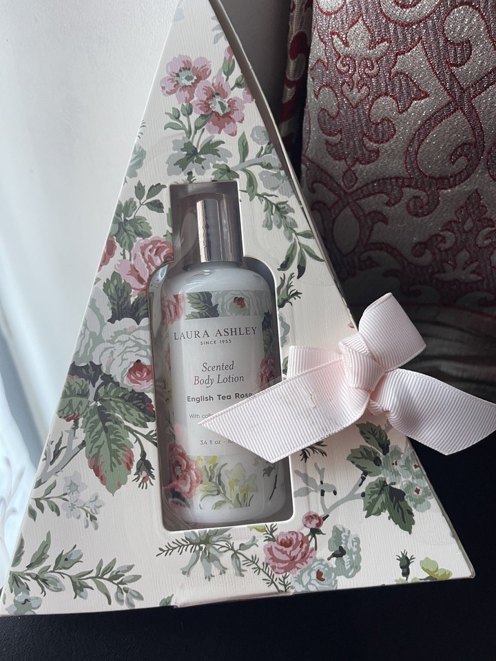 Laura Ashley 3 pcs Body Lotion, Body Mist, Body Wash Valentine’s gift ...