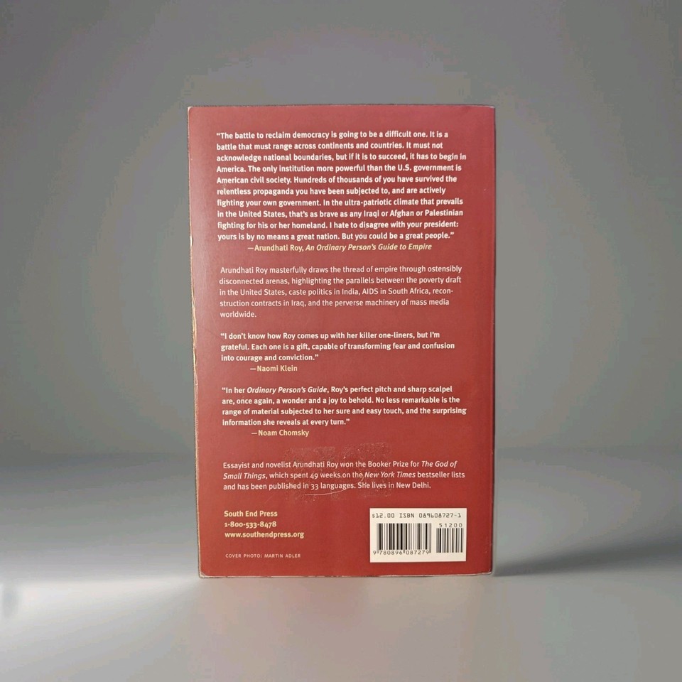 An Ordinary Person's Guide to Empire, Arundhati Roy, Trade Paperback ...