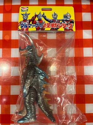 BULLMARK Monster Series Ultraman Leo Kanedoras Gunmetal Unopened Soft ...