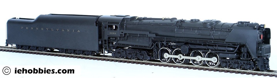 HO Brass Model Trains - Key Models Pennsylvania Railroad 6-8-6 Class S ...