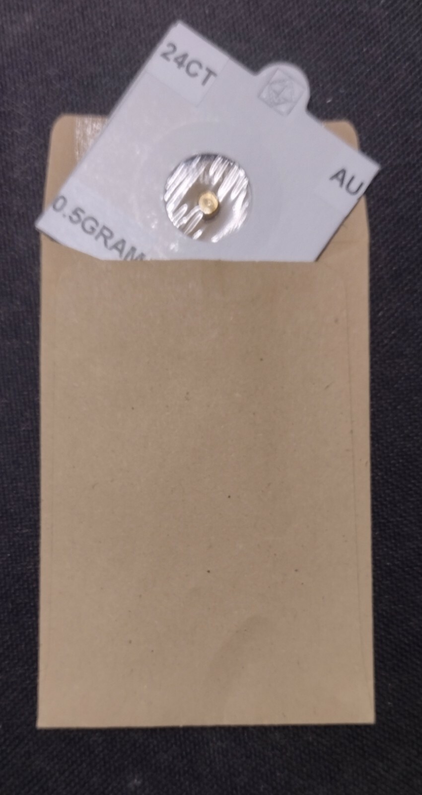 0.5 Gram Solid 24ct Gold Bar 999.9 Pure Fine Bullion AU Nugget Half 1/2 ...