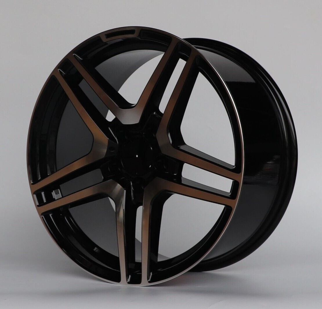 (4pc) 18" STAGGERED AMG STYLE WHEELS RIMS FITS MERCEDES BENZ E300 E350 ...