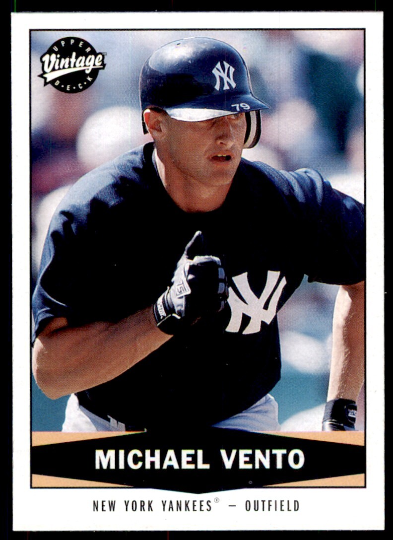 2004 Upper Deck Vintage Update Mike Vento New York Yankees #476 | eBay
