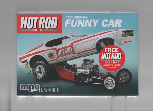 MPC HOT ROD FORD MUSTANG FUNNY CAR MODEL KIT FACTORY SEALED - FREE ...