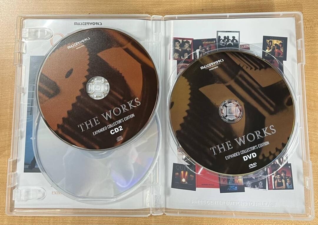 Queen The Works Expanded Collector's Edition Series 10th (2CD+1DVD) NEW ...