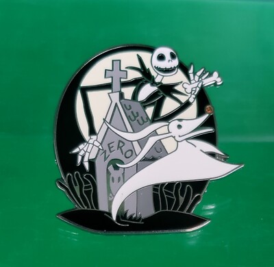 Pin #64035 Jack Skellington & Zero - NBC - Deluxe Starter | eBay