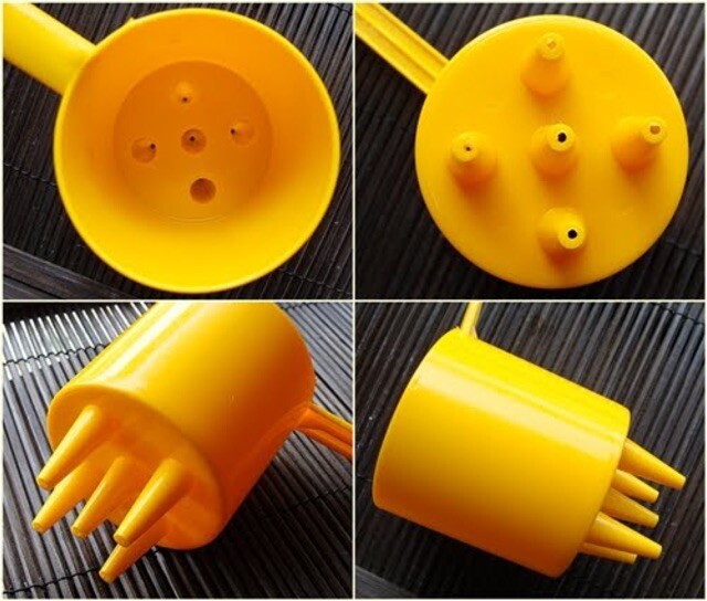 2 x Five Tips Plastic Mold Malaysian Baked Crepe Roti Jala Net | eBay