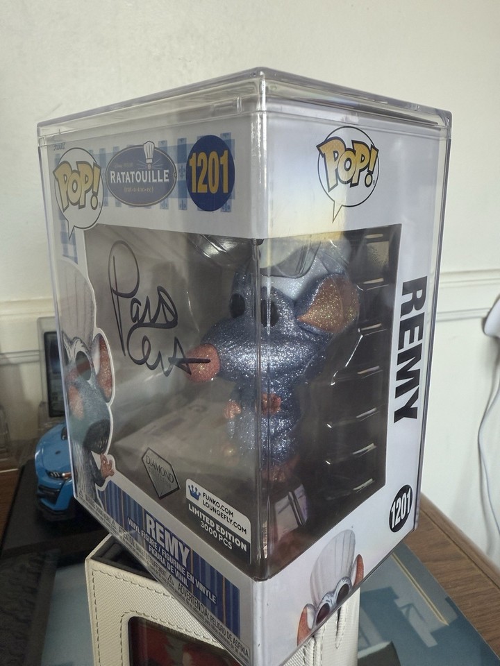 Funko Pop! Vinyl: Pixar - Remy (Diamond Collection) Signed Patton ...