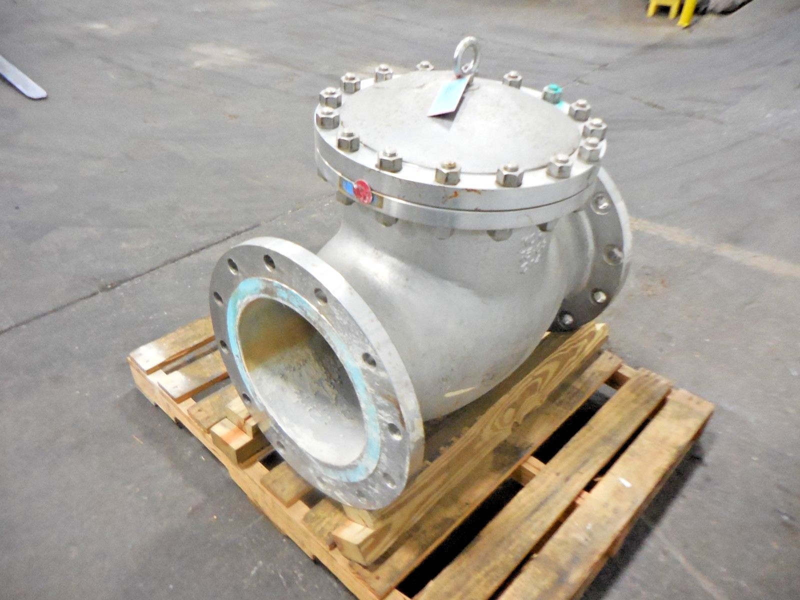 MO-2309, OIC NEWMANS CF8M SW CHECK VALVE. 316 STAINLESS. 14" / 350 MM ...