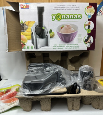 Yonanas Dole Deluxe Ice Cream Frozen Fruit Healthy Treat Maker Banana ...