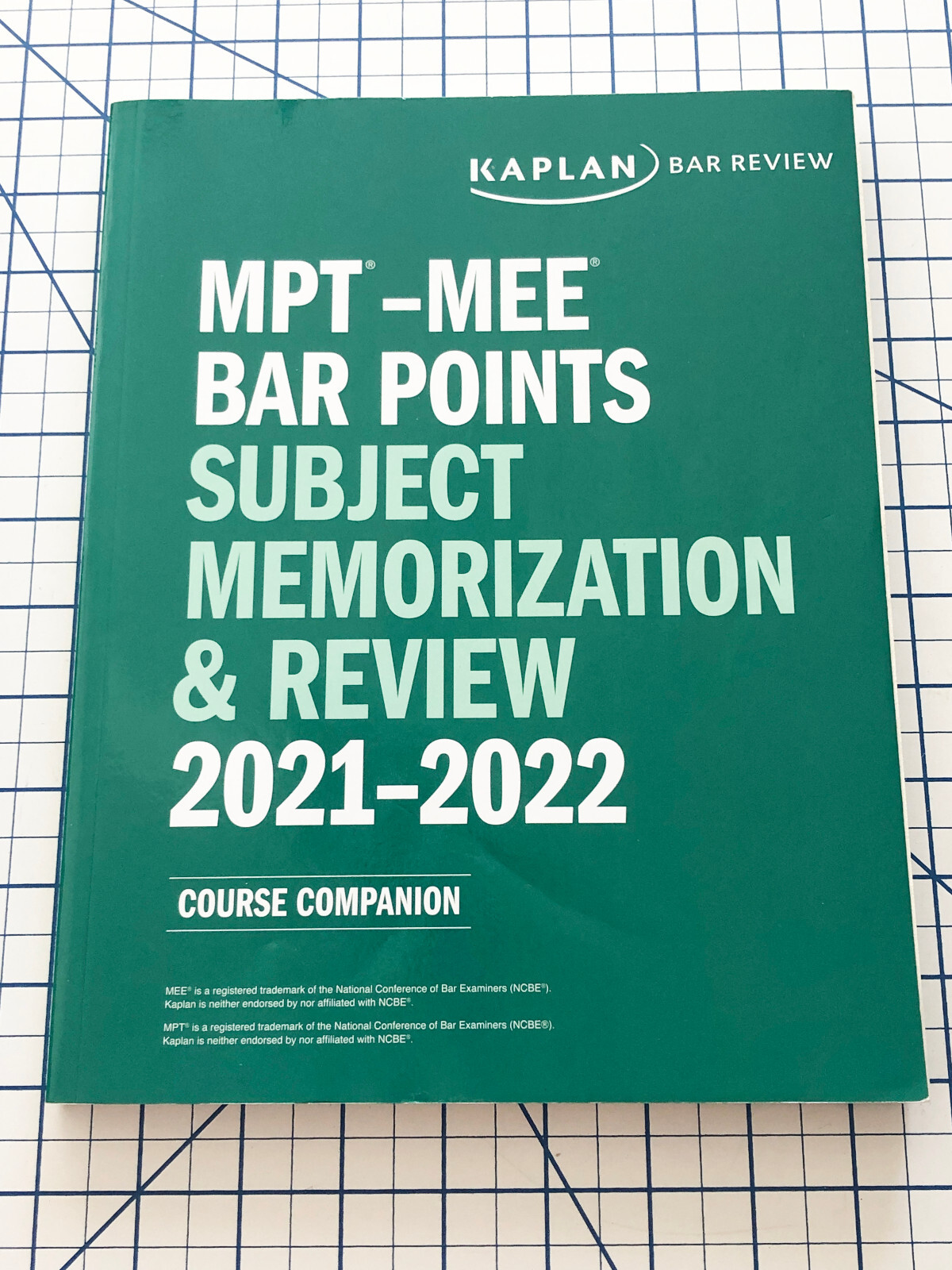 2021 - 2022 Kaplan Bar Exam Review UBE 4 Book Set - MEE MBE Outlines ...