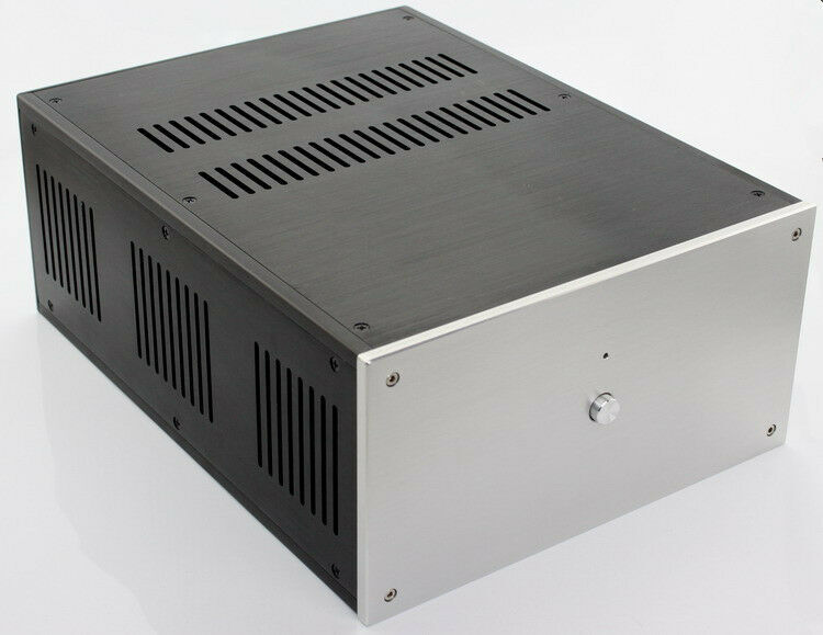 AMP chassis power amplifier box DIY preamplifier enclosure 2 | eBay