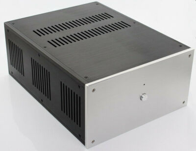 AMP chassis power amplifier box DIY preamplifier enclosure 2 | eBay
