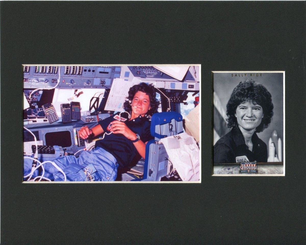 Sally Ride Signed 8x10 Photo Nasa First Woman In Space With Challenger