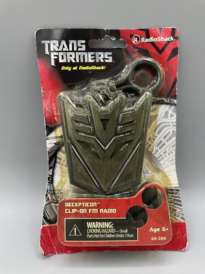 Transformers 2007 Radio Shack Autobots Clip On Portable FM Radio W ...