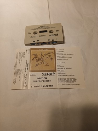 Oregon - Our First Record - Vanguard Cassette | eBay