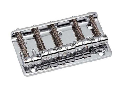 Gotoh 5 String Bass Guitar Bridge • 205B-5 • Nickel | eBay Australia