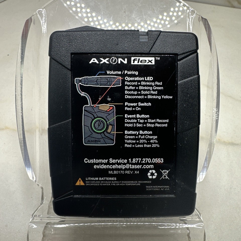 Axon Flex Body Camera Controller | eBay