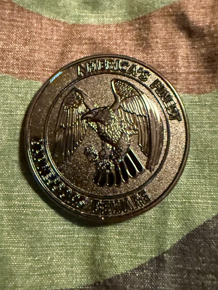 Very Rare Delta Force-CAG CSM issued coin & CIA/JSOC Omega Program ...