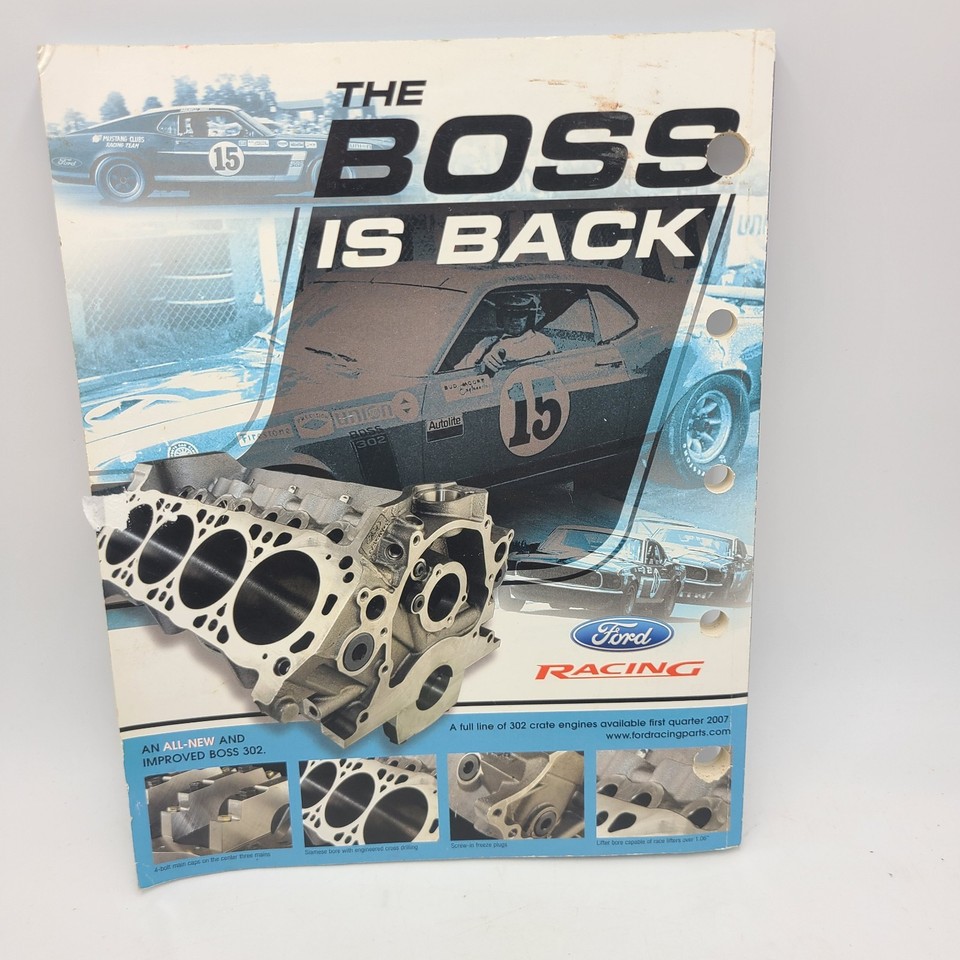 2007 Ford Racing Parts Catalog Mustang FR500GT Cobra Shelby GT Focus ...