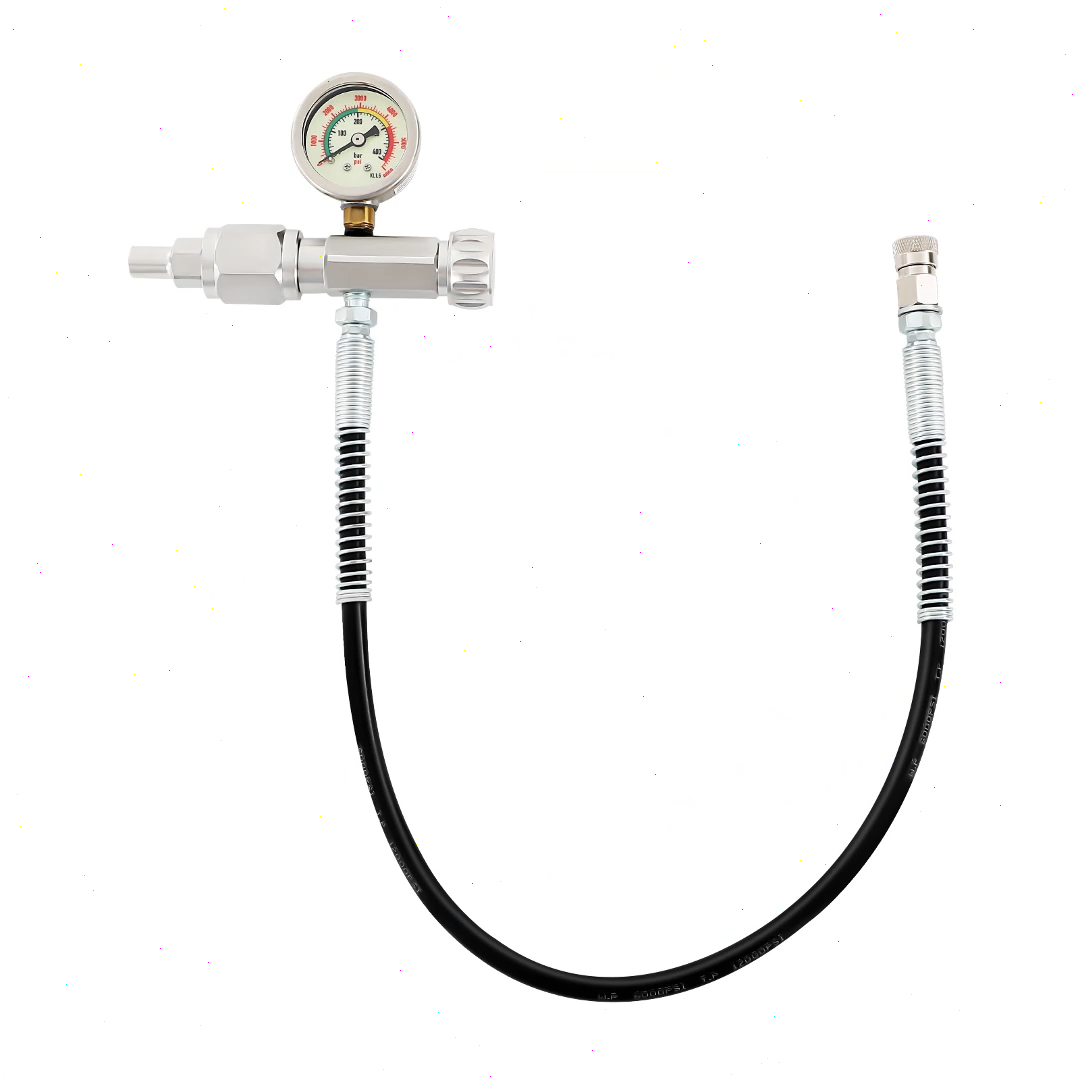 PCP SCBA Fill Station Refill Charging 4500PSI Adapter Air Rifle + Hose ...