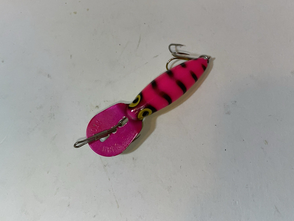 Vintage Pre Rapala Storm Hot 'N Tot Pink Bengal Tiger Color Pattern | eBay