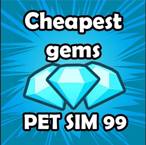 CHEAP PET SIMULATOR 99 GEMS | (PET SIM 99 PS99) 💎100M GEMS 💎 | eBay ...