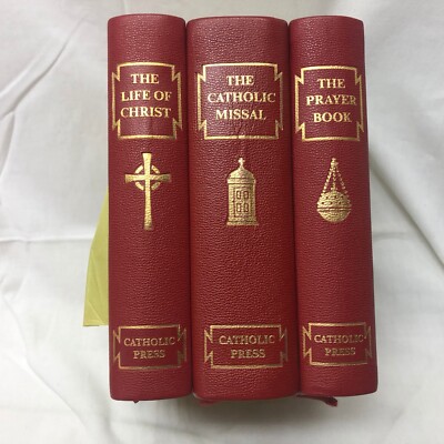 The Library of Catholic Devotion Set Vintage 1955 3 Books in Set | eBay