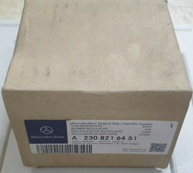 Mercedes-Benz SL R230 Heater Blower Fan Resistor A2308216451 OEM for ...