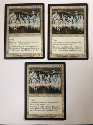 3x Phantom Flock Judgment LP Condition Magic Cards, FREE SHIPPING | eBay
