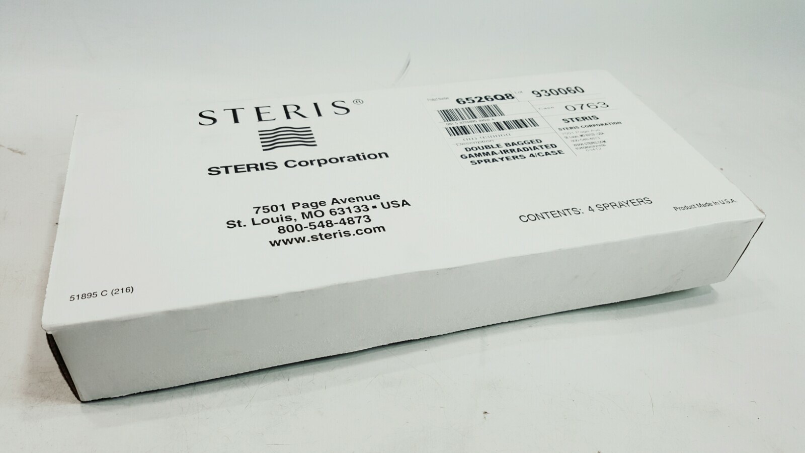 Steris 6526Q8 Double-Bagged Gamma-Irradiated Sprayers 4case NEW | eBay