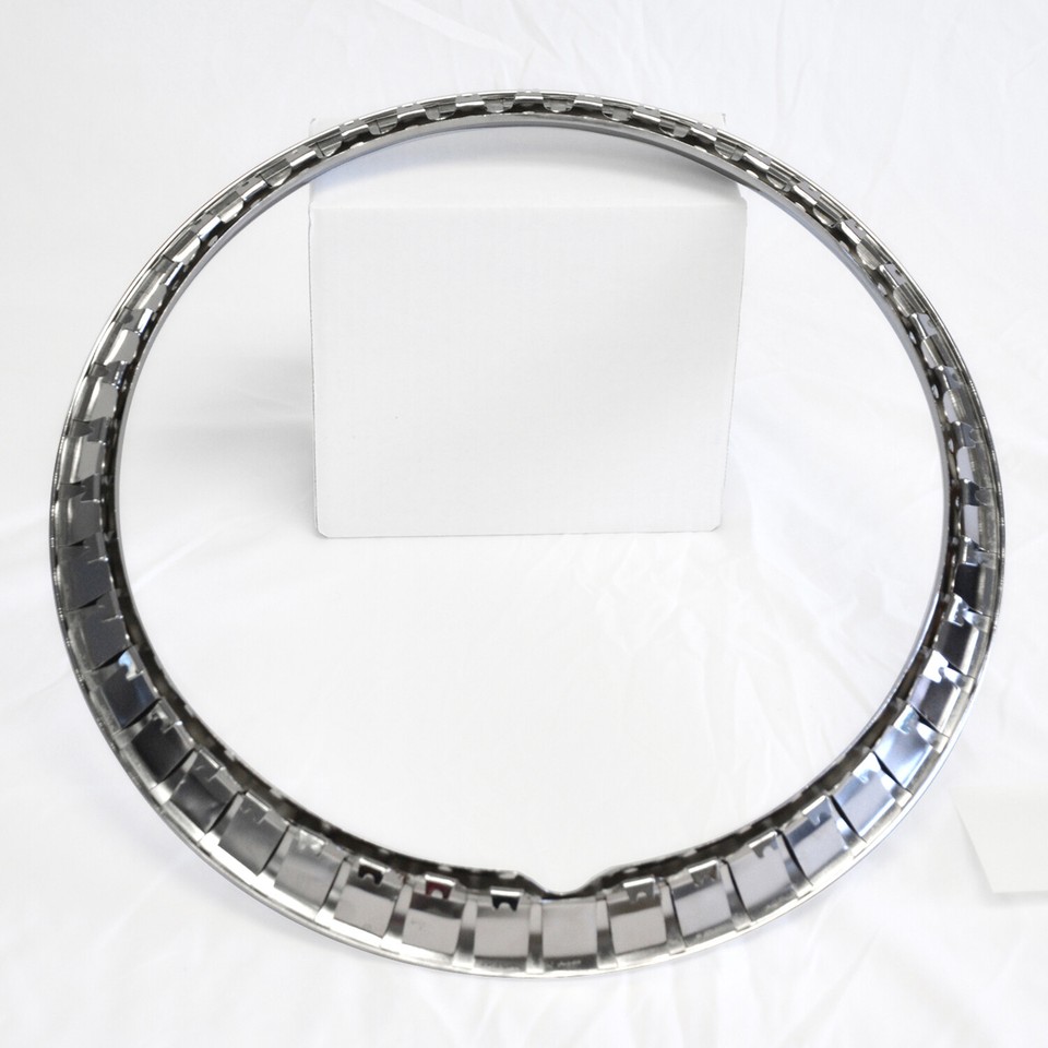 16' 1 1/2-inch Deep Steel Chrome Wheel Trim Rings | eBay