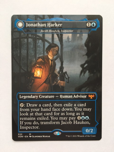 MTG Jonathan Harker - Jacob Hauken, Inspector // Harker's Obsessive ...