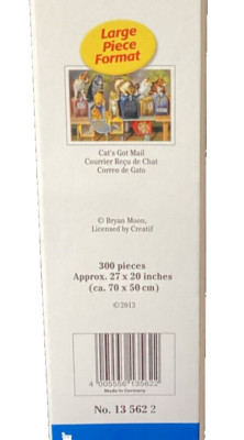 Ravensburger 300XL pc Cat's Got Mail by Brian Moon 2013 jigsaw puzzle ...